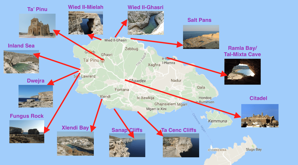 ROUTE (GOZO) – Piggy Tours